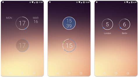 20 minimalistic clocks and calendar widgets for android laptrinhx