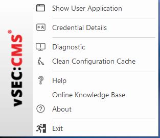 VSEC CMS User Application Versasec