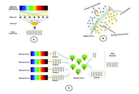 A Schematic Representation Of The Machine Learning Algorithms Used In