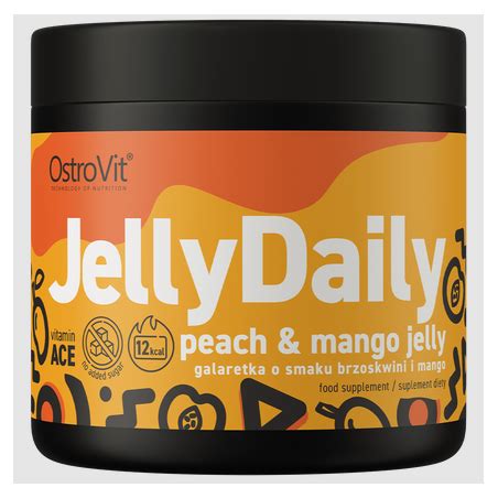 Jellydaily Mango Ja Virsiku želee 350 G Ostrovit 1200 € — Kaulai
