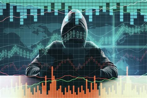 Premium Photo Cybercrime Hacker Financial Chart