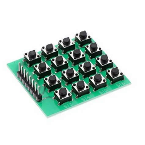 4 4 Matrix 16 Keypad Keyboard Module 16 Button Mcu At ₹ 66piece Vini