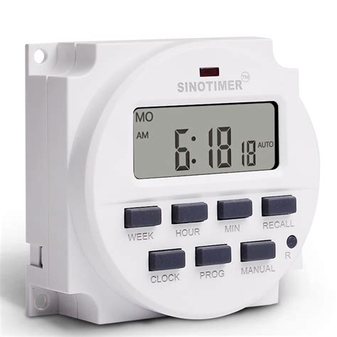 Cronómetro Con Interruptor De Tiempo Tm618h Super Grandado