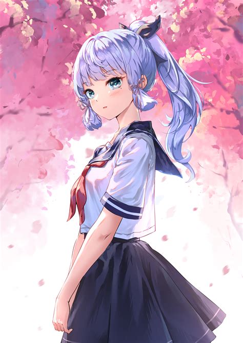 Kamisato Ayaka Genshin Impact Image By Chabing0802 3908986 Zerochan Anime Image Board