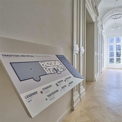 Tactile Orientation Map Located At The Entrance Of One Of The Museum Rooms © Jmf Norbert