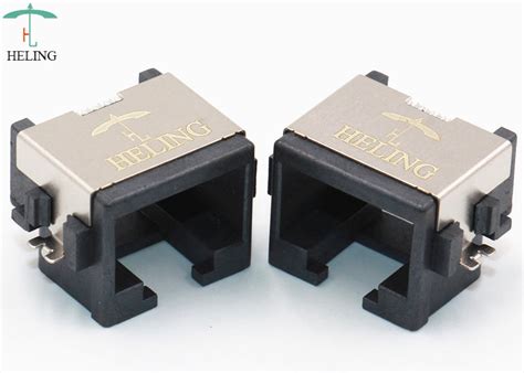 Smt Offset Overhangs Pcb Rj45 Jack Modular Network Rj45 Pcb Connector
