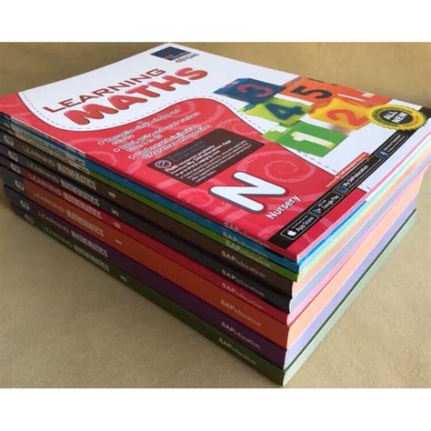 【查德書境】新加坡數學練習冊 Learning Maths 9冊英文版sap全力打造的。基礎到進階，一次滿足。 蝦皮購物