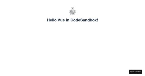 Vue Transition Codesandbox