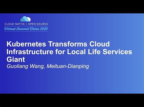 Conference Talks Talk Kubernetes Transforms Cloud Infrastructure For