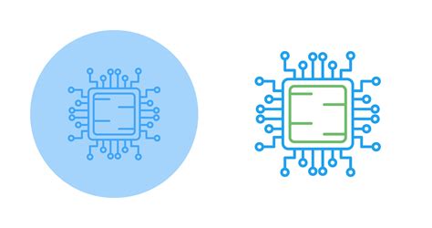 Cpu Vector Icon Vector Art At Vecteezy