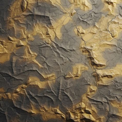Premium Ai Image Contoured Map Texture