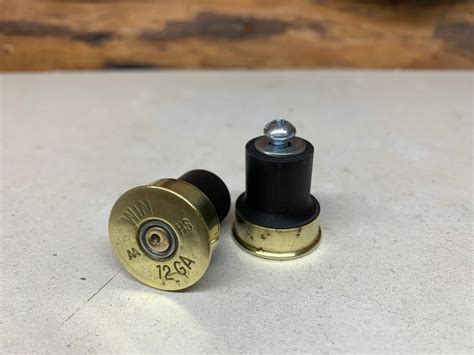 shotgun shell drawer pull with 3d printed body 2 etsy