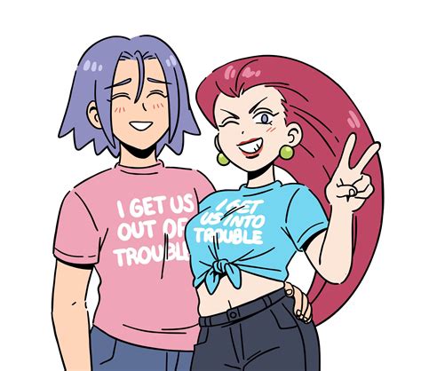 Jessie And James Pokemon And 1 More Drawn By Kianamai Danbooru