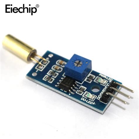 Pcs Lot Tilt Sensor Module Golden SW D Angle Tilt Detection Module For Arduino With Roll