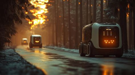 Aipowered Autonomous Delivery Vehicles Vehicles That Deliver Goods Autonomously Using Ai For