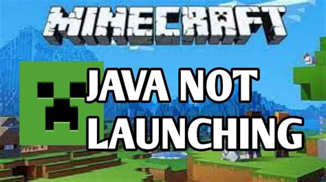 Fix Minecraft Java Not Launching In Pc Youtube
