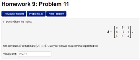 solved homework 9 problem 11 previous problem problem list