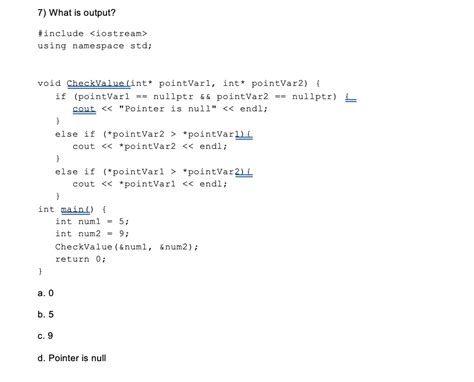Solved 32 Which Destructor Can Be Used To Avoid A Memory