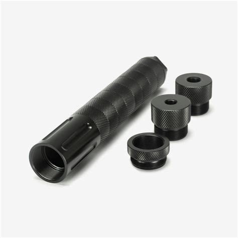 10″l Aluminum Modular Solvent Trap Kit 1 58″od 1 2×28 Or 5 8×24