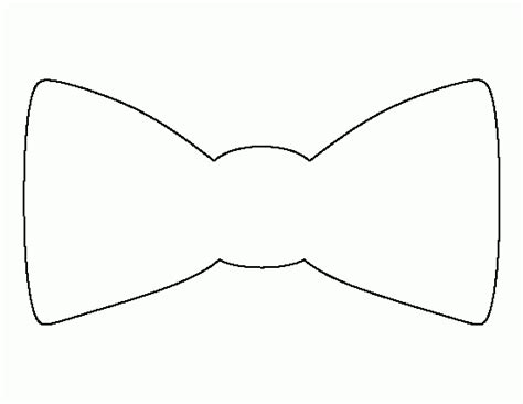 Bow Tie Template Printable Create Stylish Accessories With Ease Free