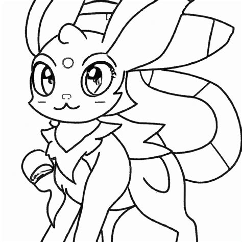 Aprenda A Desenhar Sylveon Imprima E Colora