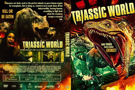 Triassic World 2018 Dvd Custom Cover Dvd Cover Design Cover Design
