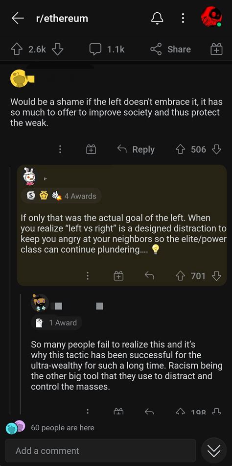 Talking About Crypto Being Denied By The Left Of Course Both Sides Are The Same R