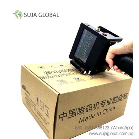 2 Inch Date Coding Printer Print Logo Qr Barcode Expiry Date