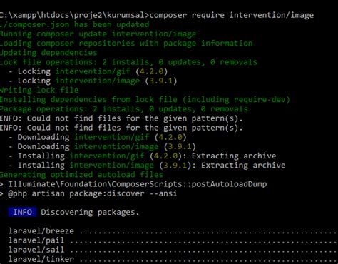 Php No Publishable Resources For Tag Laravel Intervention