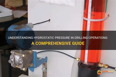 Understanding Hydrostatic Pressure In Drilling Operations A