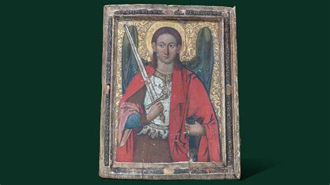 Ікона Архангел Михаїл 18 століття 3d Model By Center Of Digital History Cdhmuseum