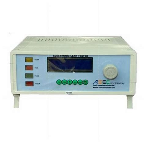 Digital Mass Flow Leak Tester At ₹ 350000 In Bengaluru Id 16796631048