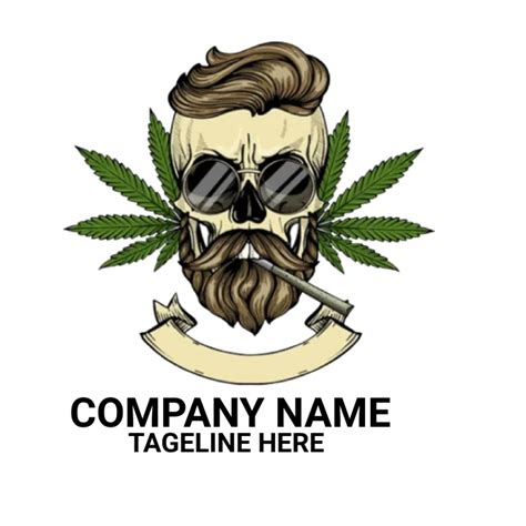 Cannabis Drug Logo Template Postermywall