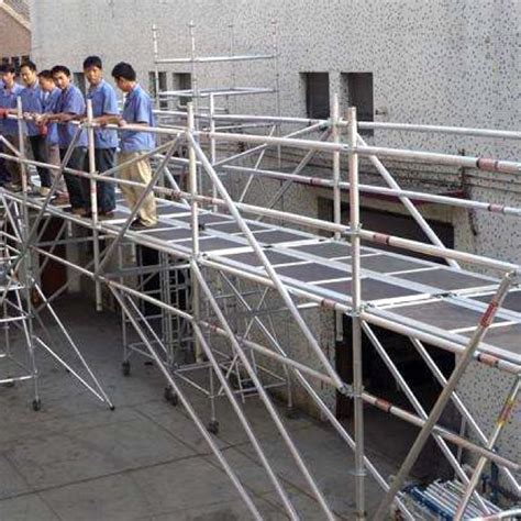 Mobile Scaffold With Long Work Platform From China Manufacturer Dragon Stage Mobile Scaffold With Long Work Platform From China Manufacturer Dragon Stage
