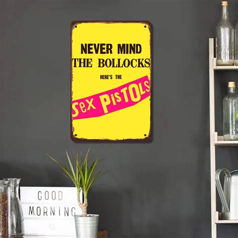 20 30cm Sex Pistols Vintage Tin Signs