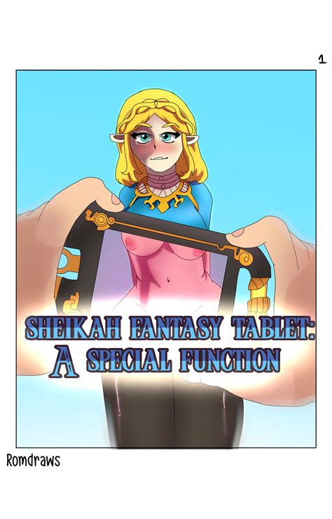 [romdraws] Sheikas Fantasy Tablet Special Edition The Legend Of Zelda Botw