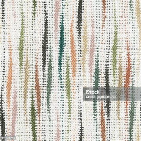 스트라이프 패턴 패브릭 그런지 배경 보헤미안 스타일 패턴 3d 일러스트가 있는 러그 매끄러운 질감 자수에 대한 스톡 사진 및