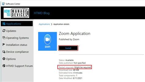Sccm Application User Experience Options Deployment Type Htmd Blog