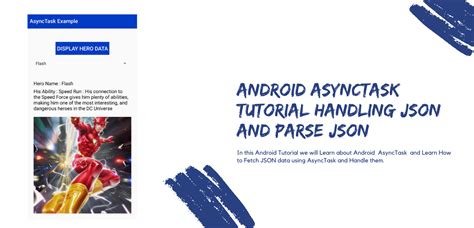 Android Asynctask Tutorial Handling Json And Parse Json