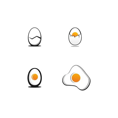 Logotipo Do Ovo Vetor Premium