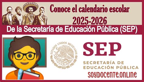 Ciclo Escolar 2025 2026