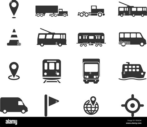 Navigation Simply Icons Stock Vector Image And Art Alamy