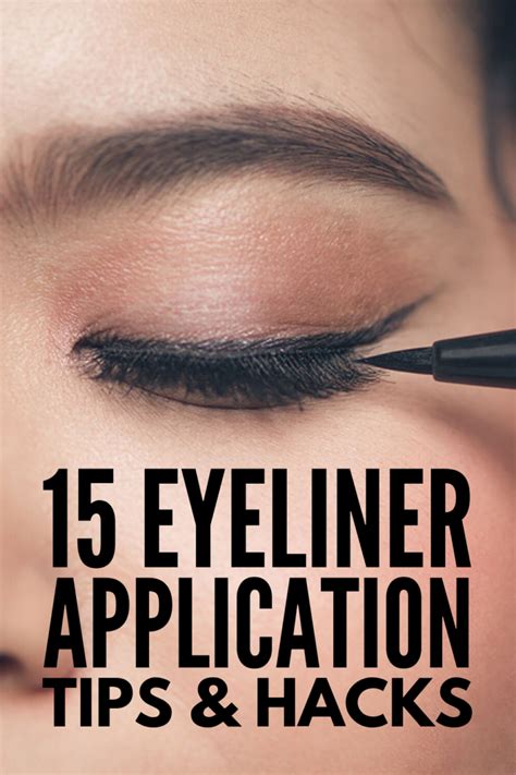 Applying Eyeliner Artofit