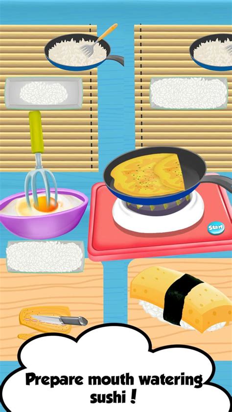 Android 용 Ramen Sushi Bar Sushi Maker Recipes Cooking Game 다운로드