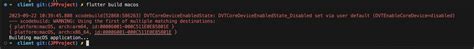 [macos 14 0 and xcode15] failed to write to a file error during build