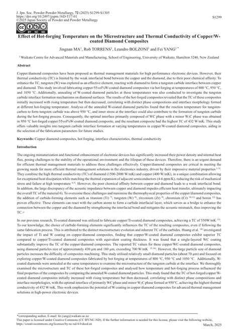 Pdf Effect Of Hot Forging Temperature On The Microstructure And
