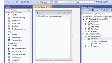 PropertyGrid ExpandAllGridItems On Hidden Control Causes NullRefException On Form Dispose