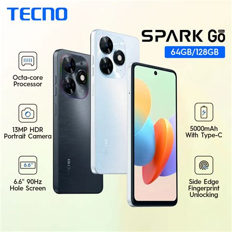 Tecno Spark Go Smartphone Hz Screen Gb Ram Gb Extended Gb Rom Mp Hdr
