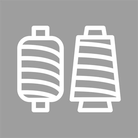 Spools Of Thread Line Color Background Icon 16719506 Vector Art At Vecteezy