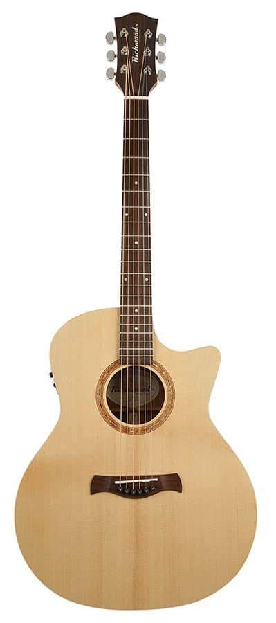 Stålsträngad El Akustisk Gitarr Richwood Master Series Handmade Guitar Songwriter M Gottfrid